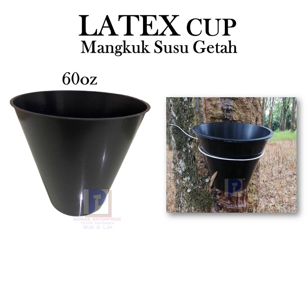 Latex Cup 60oz (Cawan Getah/ Pasu Bunga Plastik/ Plastic Flower Pot ...