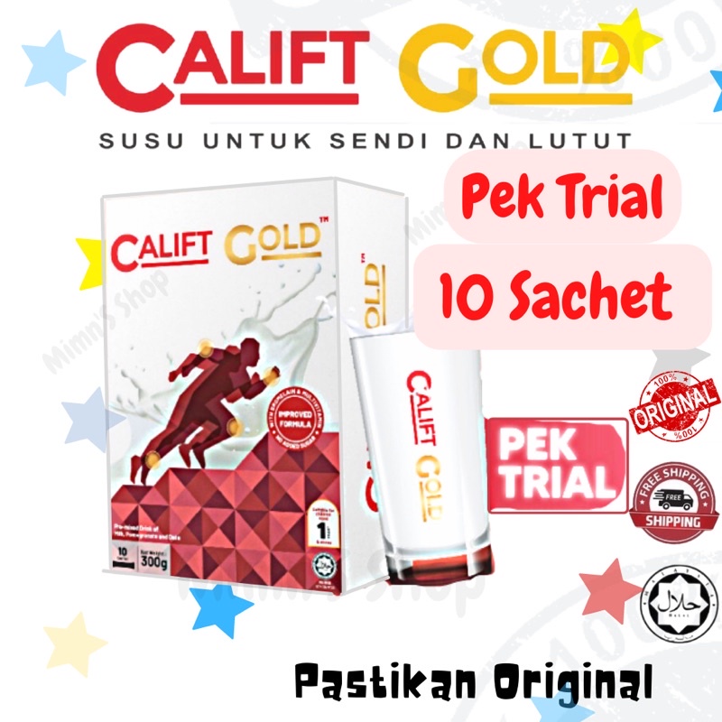 (NO COD) CALIV GOLD Trial Pack susu Sendi dan Lutut Rumusan Semulajadi ...