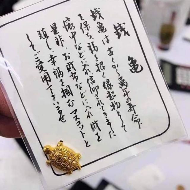 Lucky Turtle Gold(Lucky charm) | Shopee Malaysia