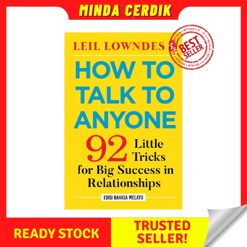 Buku How to Talk to Anyone Edisi Bahasa Melayu Leil Lowndes 92 Little Tricks For Big Success In ...