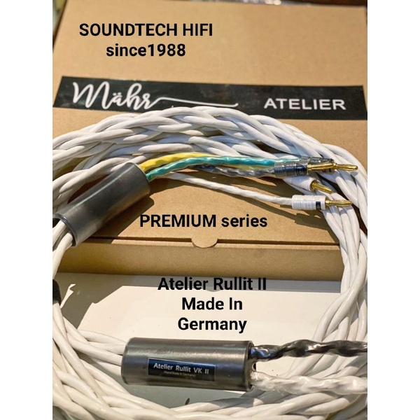 Atelier Rullit VKll PREMIUM Loudspeaker cable (Made In Germany ...