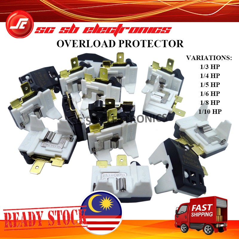 REFRIGERATOR FRIDGE FREEZER COMPRESSOR PTC OVERLOAD PROTECTOR OVERLOAD ...