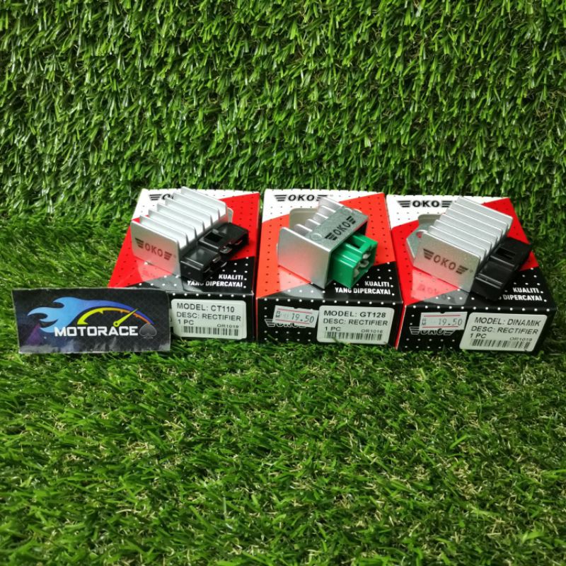 OKO STANDARD OEM RECTIFIER MODENAS CT110 / GT128 / DINAMIK | Shopee ...