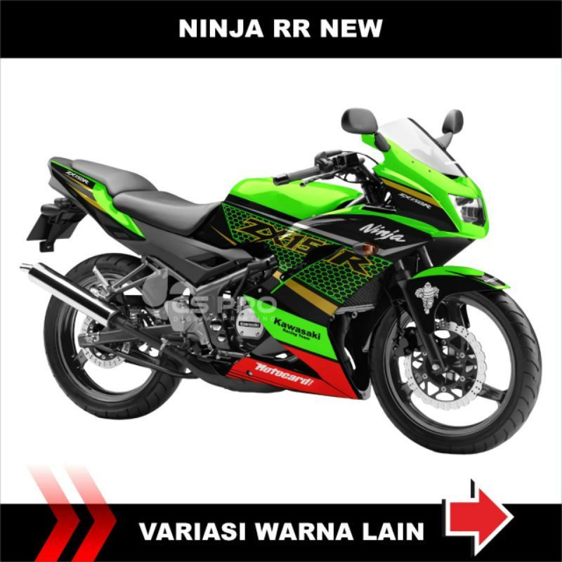Striping NINJA RR 150 NEW/STICKER VARIATION NINJA RR 150 NEW (LIVERY ...