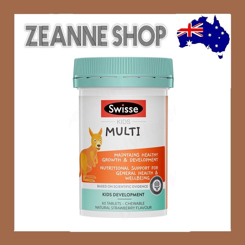 Swisse Kids Multi Vitamins ( 60 Gummies )( Made in Australia ) | Shopee ...