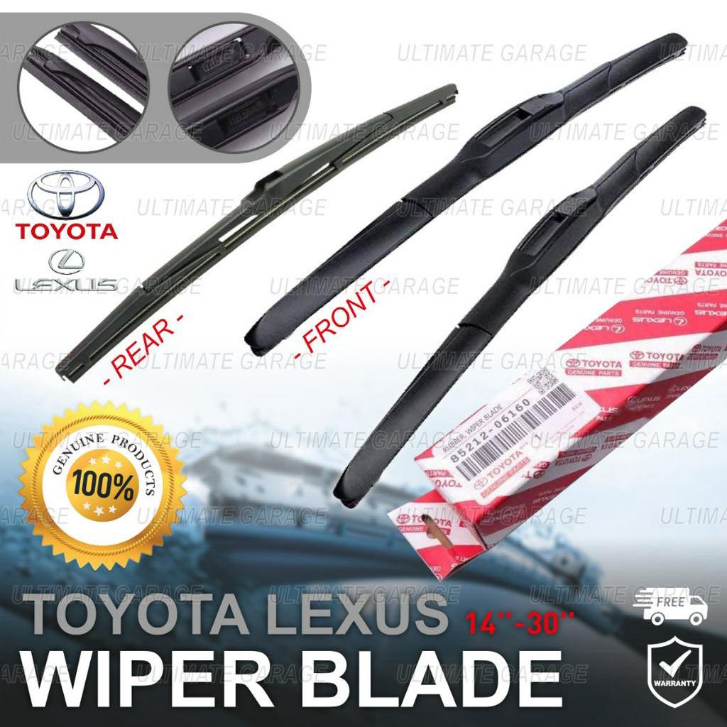Original Toyota Lexus Wiper Blade Alphard Vellfire Mark X Fortuner ...