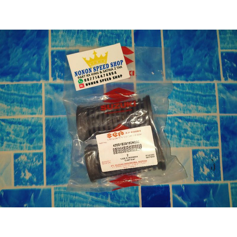 Rubber FOOTSTEP STEP FRONT SUZUKI SATRIA 2 TAK 120 RU LUMBA HIU LSCM ...
