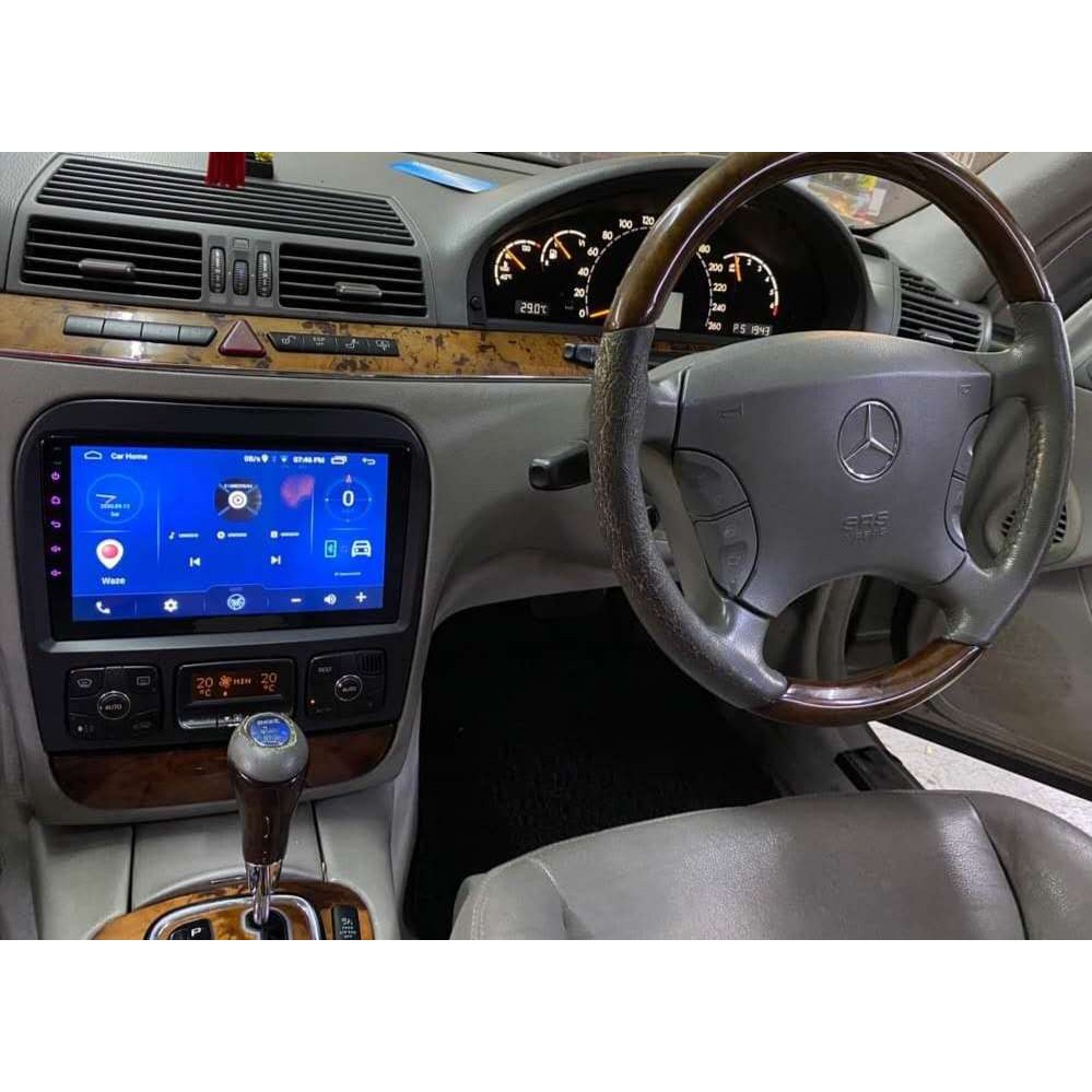 MERCEDES BENZ W220 S CLASS 1999-2007 9 INCH IPS SCREEN CAR ANDROID ...