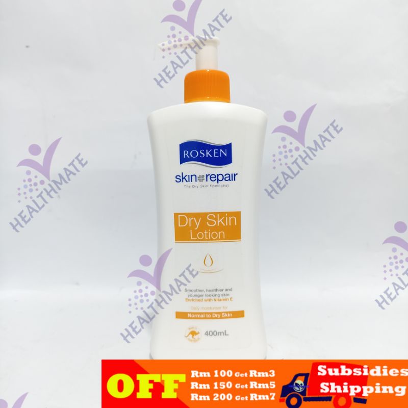 Rosken Dry Skin Lotion (400ML) | Shopee Malaysia