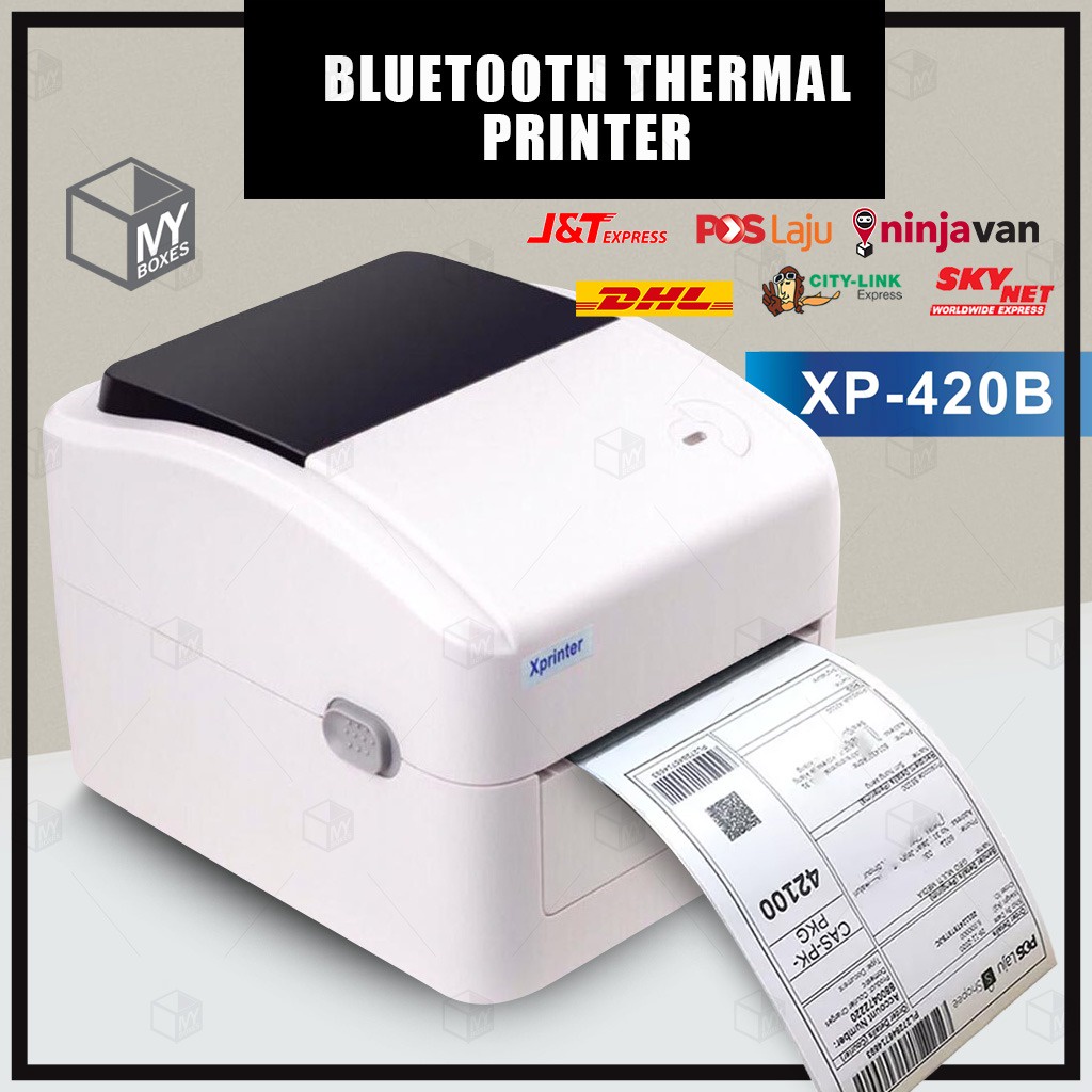 Thermal Printer A6 Bluetooth Xprinter Shopee Air Waybill Printer ...