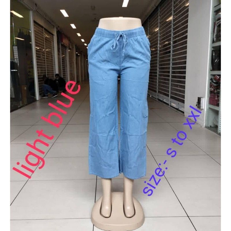 🔥Hot sale 🔥 Super Soft Plazo Seluar for ladies baru stock🔥Womens High ...