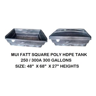 [TKM] MUI FATT TANK MF TANK HDPE POLY TANK / SQUARE TANK / ROUND & TALL ...