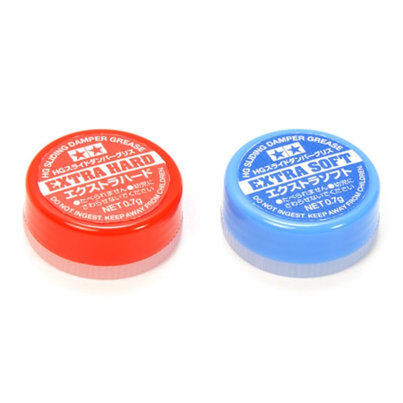 TAMIYA HG SLIDING DAMPER GREASE SET (EXTRA HARD, EXTRA SOFT) | Shopee ...