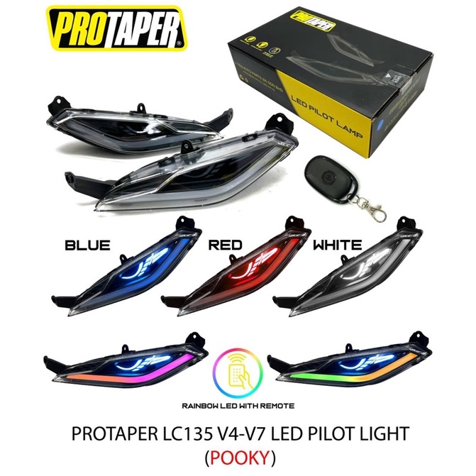 SRL115 Fi W/REMOTE PULOT MATA GABAN PROTAPER SIGNAL LIGHT EAGLE EYE LC135 V3 V4 V5 V6 V7 ...