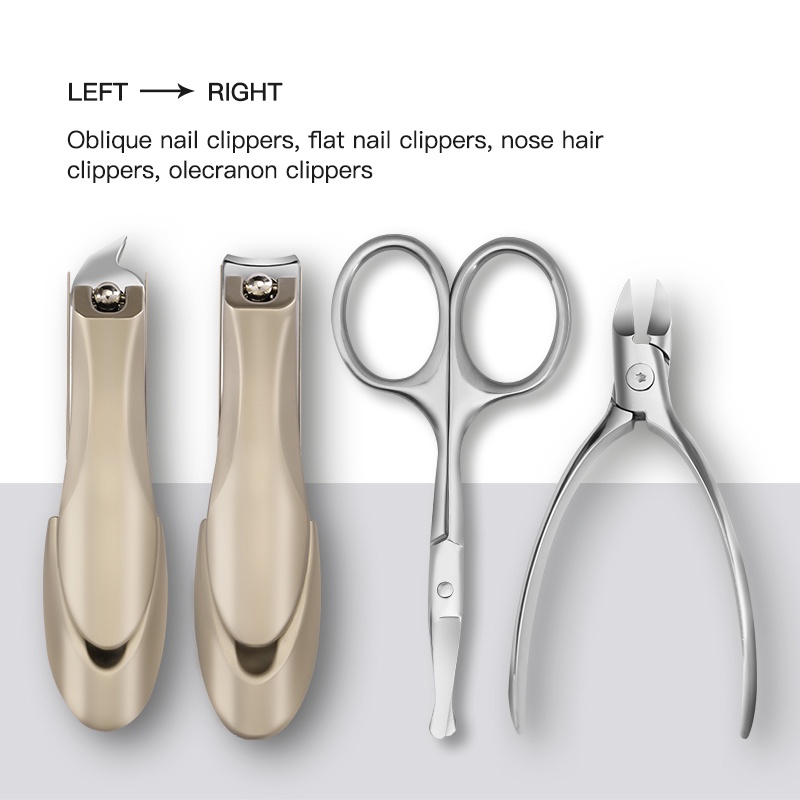 Nail clipper 9-piece set full set of nail scissors nail clipper ...