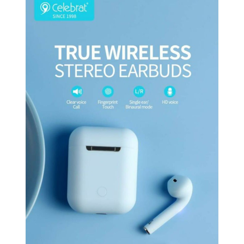 CELEBRAT TRUE WIRELESS TWS-W10 💯%Original | Shopee Malaysia