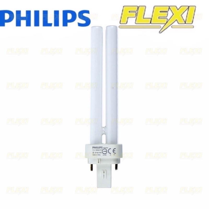 Philips Master 2 Pin Energy Saver Warm White Daylight Light Bulb PLC 827lm / 840lm 18w - FLEXI ...