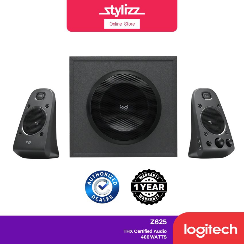 Logitech Z625 Speaker With Sub Woofer and Optical Input-980-001297 ...