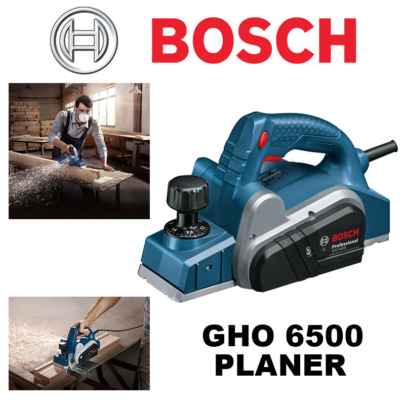 BOSCH GHO 6500 WOOD PLANER (650 WATT) | Shopee Malaysia