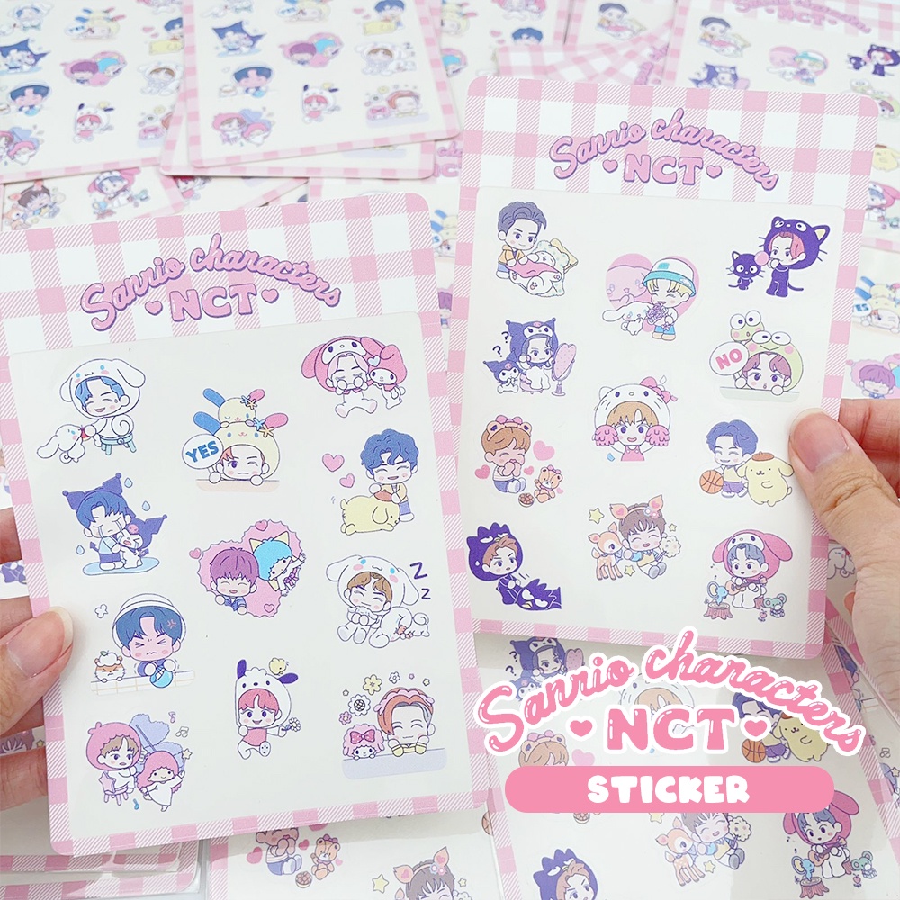 Nct x Sanrio Unofficial Sticker | Shopee Malaysia