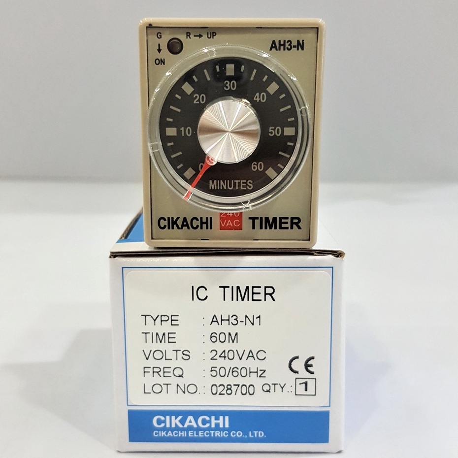 CKC AH3-1 timer on delay timer | Shopee Malaysia