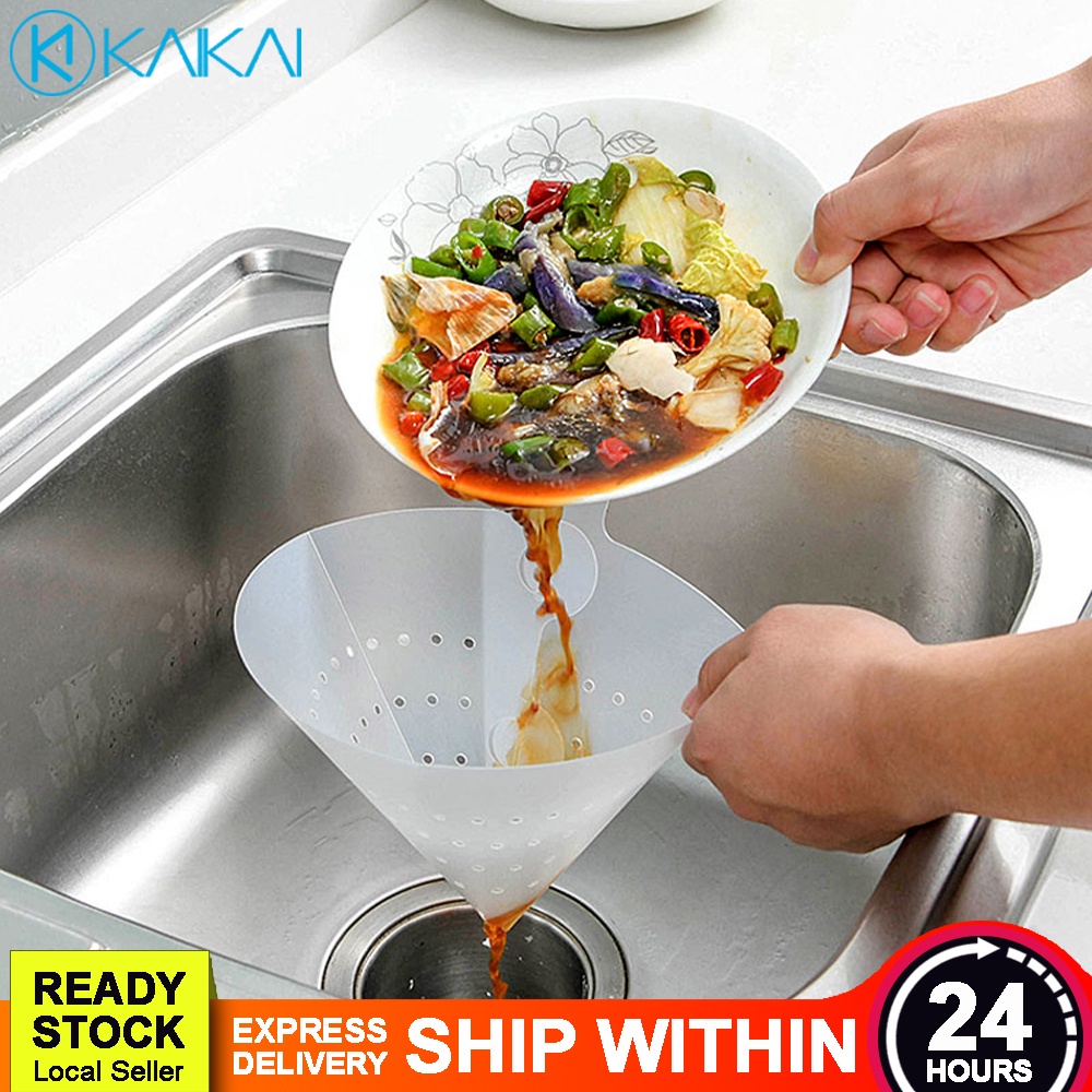 🔥 THICKENED DESIGN 🔥 Kitchen Drain Sink Plastic Filter Clogging Bucket ...
