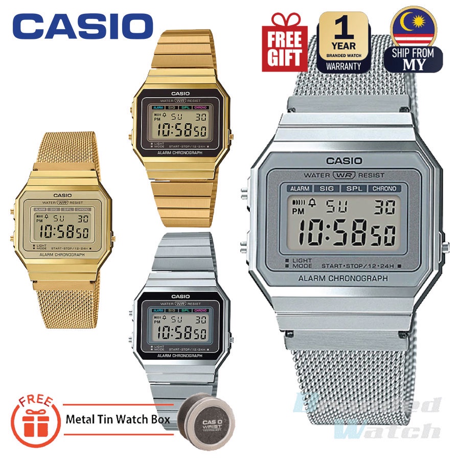 CASIO DIGITAL VINTAGE A700 SERIES A700WMG-9A A700WM-7A A700WG-9A A700W ...