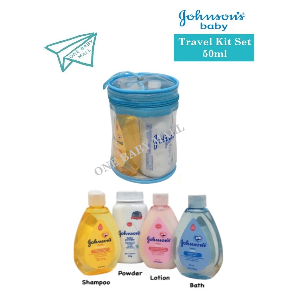 One Baby Mall Johnson's Baby Travel Kit Set | Shopee Malaysia