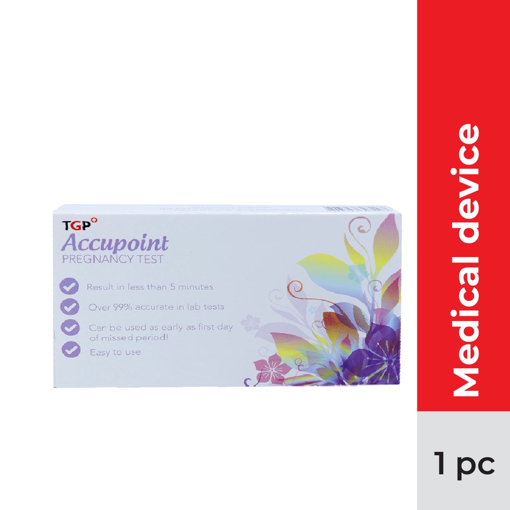 TGP Accupoint Pregnancy test 1 piece (urine test) | Shopee Malaysia
