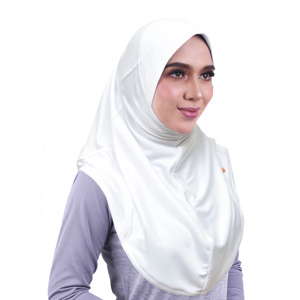 Raqtive Tudung Sukan C001-Putih / Ragtive Sport Hijab C001-WHITE ...