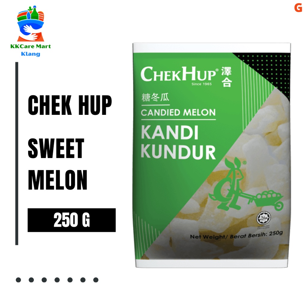 Chek Hup Rabbit Brand - Candied Melon 250g | Shopee Malaysia