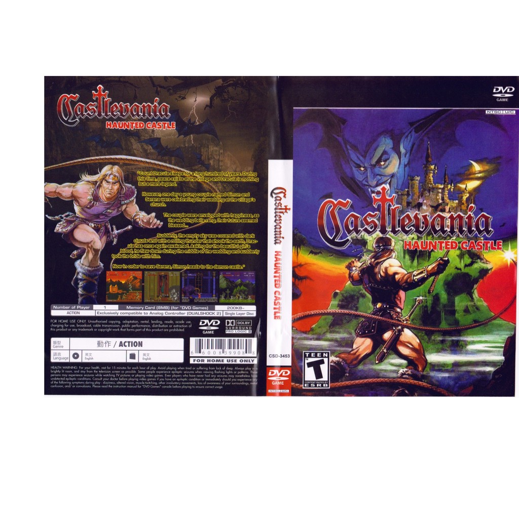 PS2 GAME COLLECTION CASTLEVANIA HAUNTED CASTLE | Shopee Malaysia