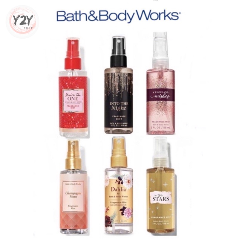 BATH & BODY WORKS Fragrance Mist Travel Body Mist 88ml | Shopee Malaysia