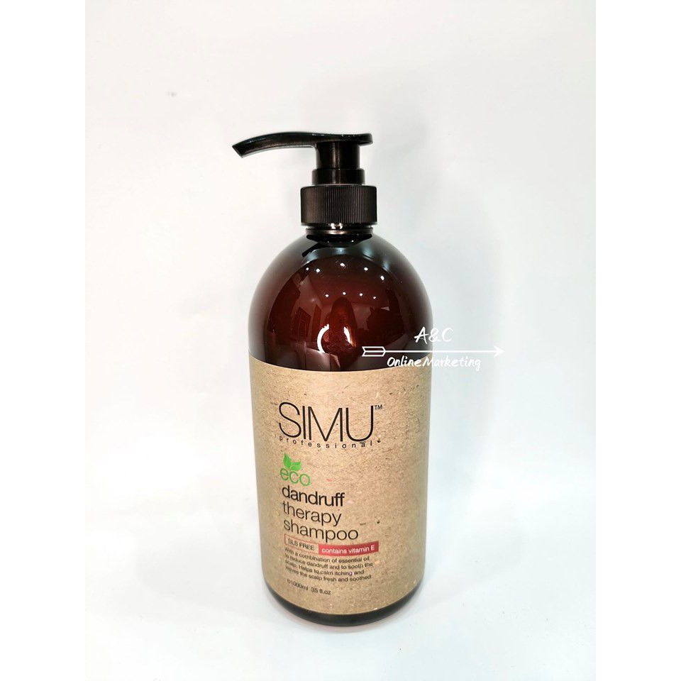 Simu Professional Salon Eco SLS Free Shampoo/Conditioner Mask 1000ml ...