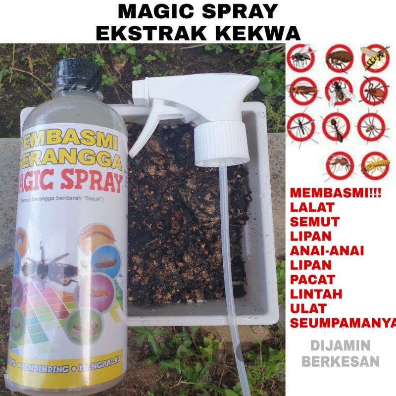 [ HOT SELLING ]🔥🔥 MAGIC SPRAY ANTI SERANGGA AMAT BERKESAN KEPADA SEMUA ...