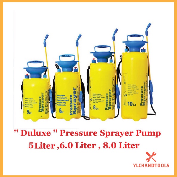 '' DELUXE '' PRESSURE SPRAYER PUMP ( 5 LITER , 8 LITER ) PAM SEMBURAN ...