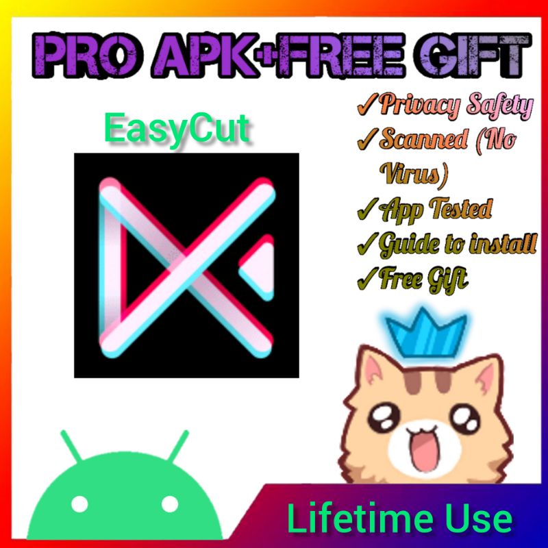 EasyCut Pro Apk 🌟Use All Template 🌟 | Shopee Malaysia