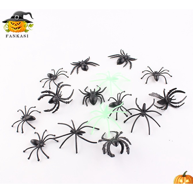 【Starlight】1Pcs Fake Spider Prank Toy | Realistic Halloween Labah-Labah ...