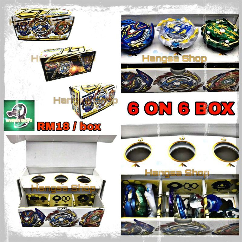 6 ON 6 BEYBLADE TOURNAMENT BOX | Shopee Malaysia