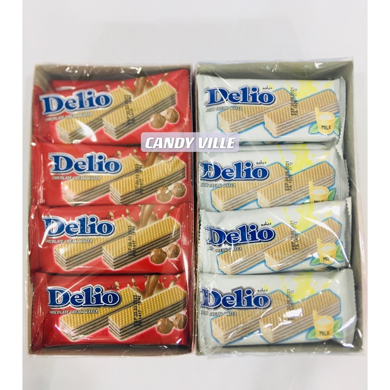 Delio Cream Wafer 24 pcs | Shopee Malaysia