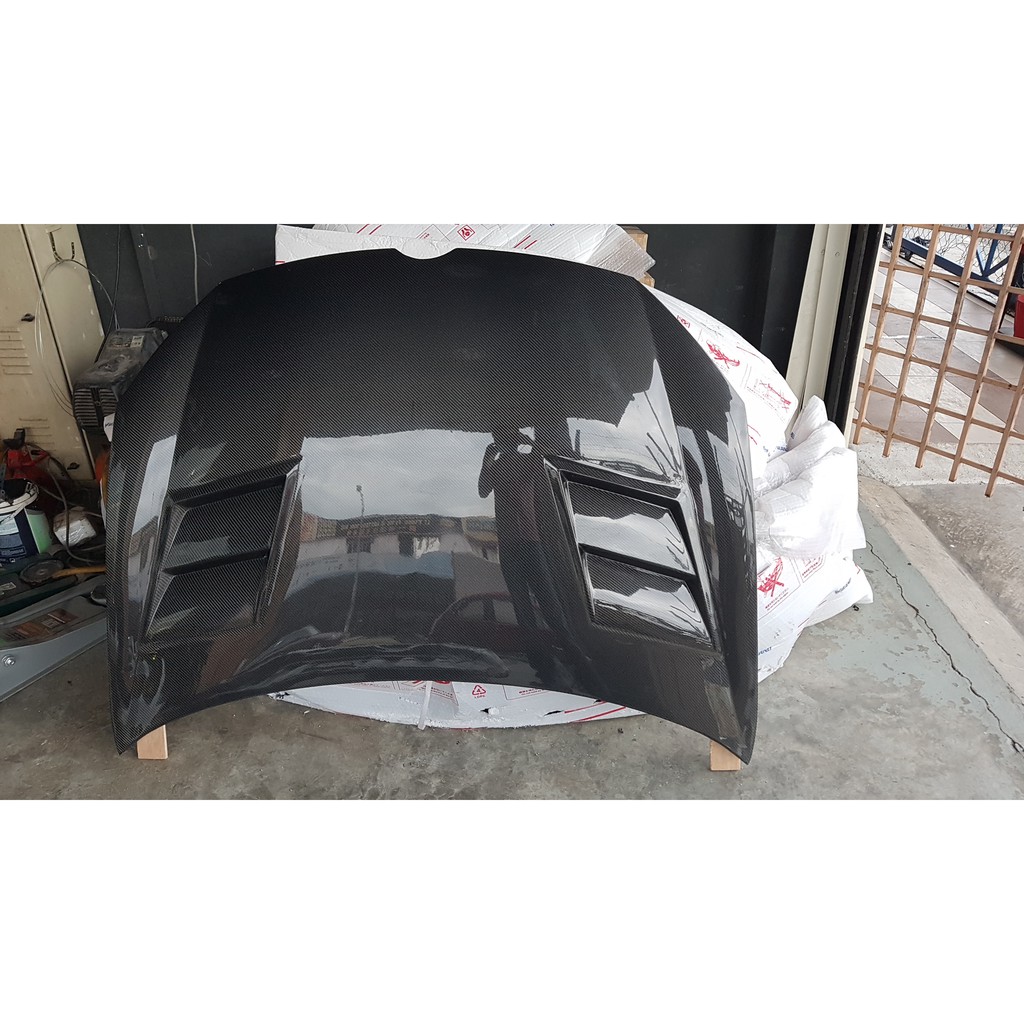 1 carbon fiber hood bonet fit for volkswagen golf mk7 tsi mk7 R mk7 gti ...