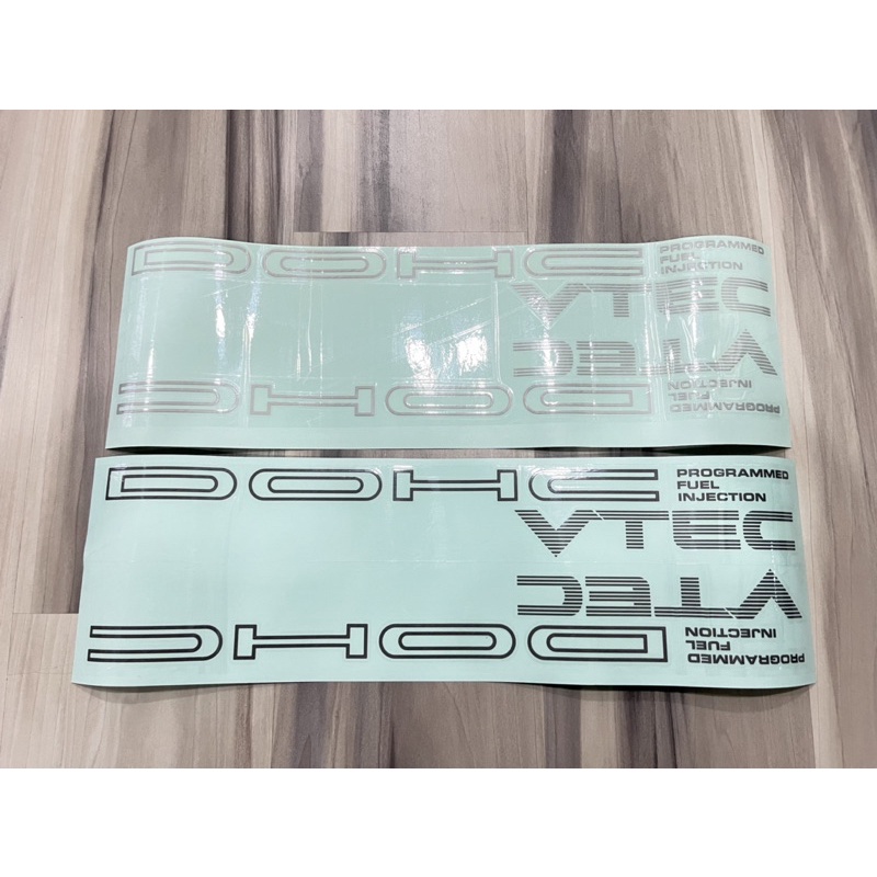 Honda EF8 EF9 DOHC VTEC Door Sticker Decal | Shopee Malaysia