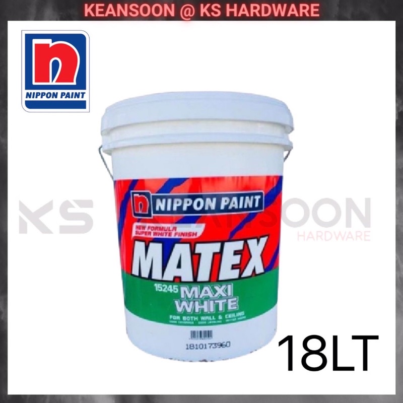 18lt Emulsion Paint Dulux Maxilite 15245 Nippon Matex 9102 Sissons ...