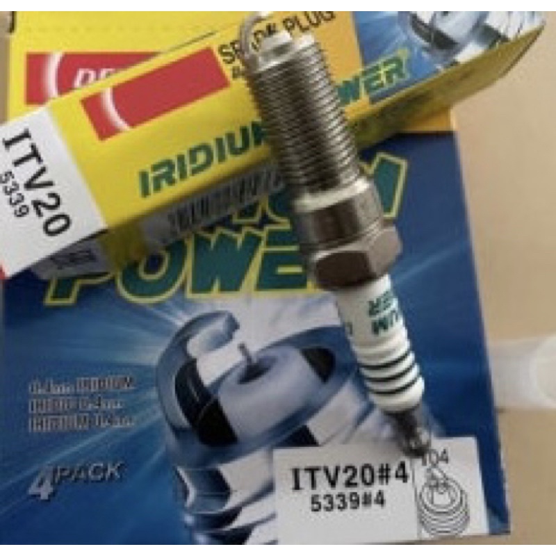(ITV20 / ITV22) Ford Fiesta / Focus - DENSO IRIDIUM POWER SPARK PLUG (4 ...