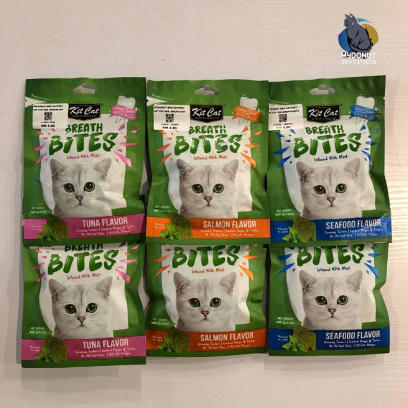 KIT CAT BREATH BITES CAT'S SNACKS (60g) | Shopee Malaysia