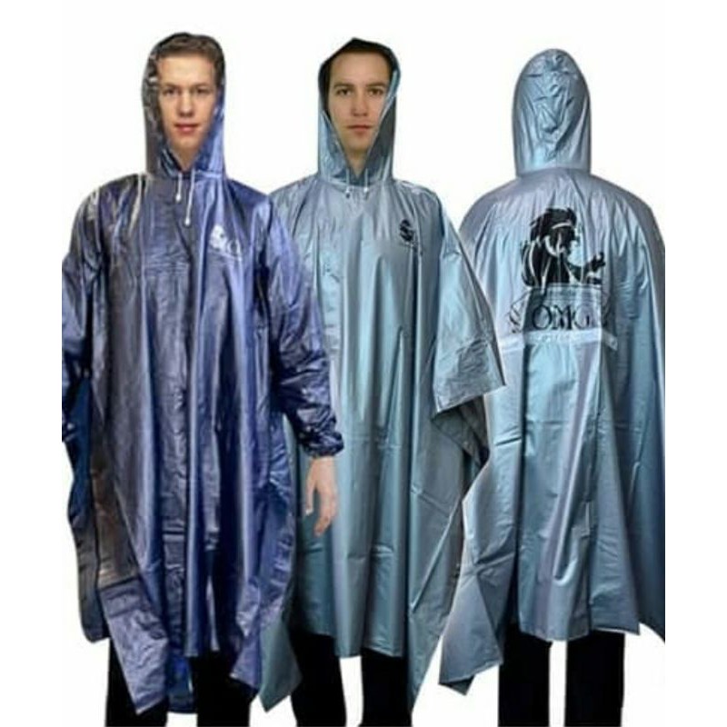 Omg Raincoat Poncho Pvc Rubber Sleeve 100% Waterproof Poncho Raincoat ...