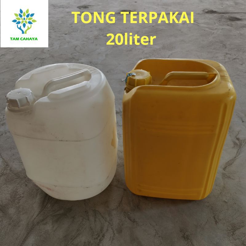 (USED) Tong Terpakai 20 Liter Used Jerry Can Second Hand Tong Plastik ...