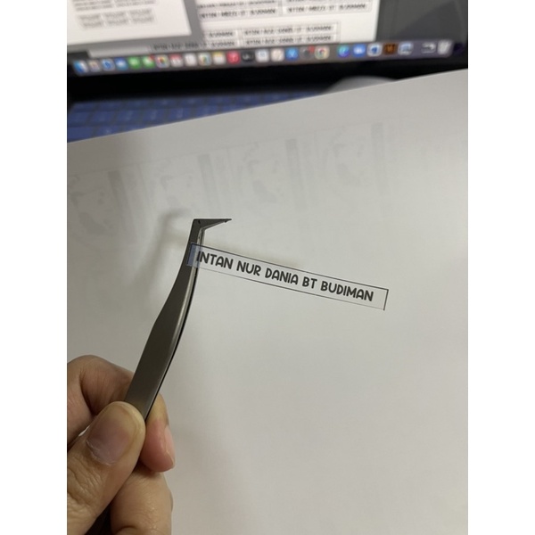 100pcs++ A4 STICKER nama transparent/ white paper | Shopee Malaysia