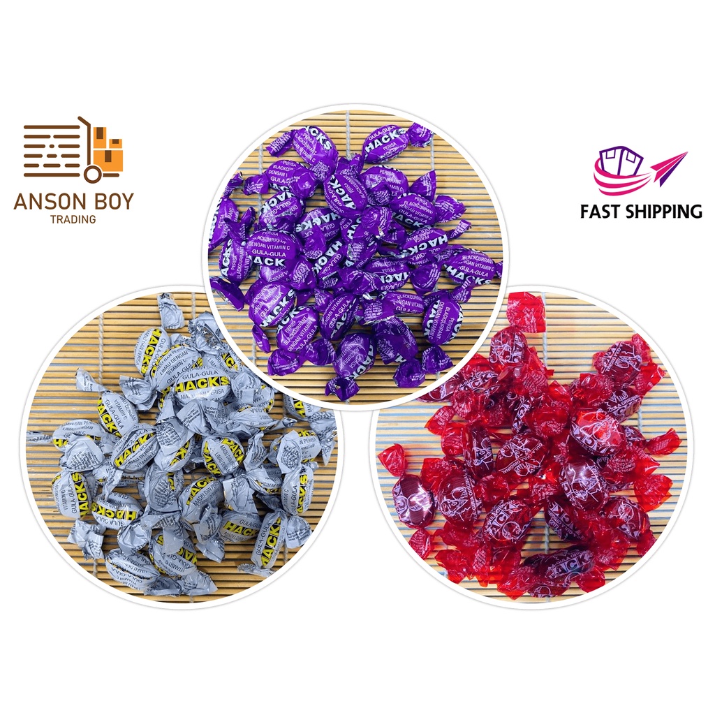 [READY STOCK] HACKS BLACKCURRANT/ORIGINAL/HONEY LEMON (30's) | Shopee ...