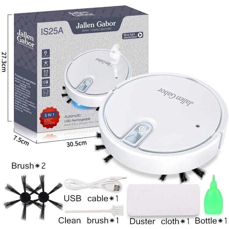 Msia ReadyStok allen Gabor IS25 3IN1 / IS25A 5IN1Intelligent Vacuum Cleaner Smart Sweep Mop ...